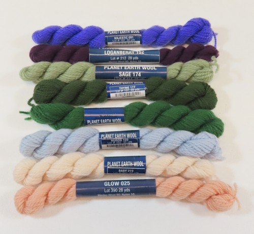 THREADS FOR STITCHING- 8x Planet Earth Wool (99) | eBay