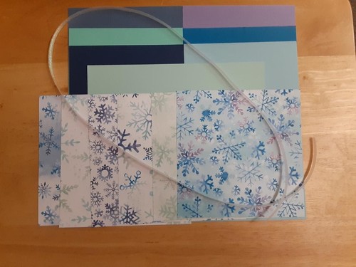Stampin Up! SNOWFLAKE SPLENDOR Card Kit 6 x 6 Designer Paper WINTER | eBay