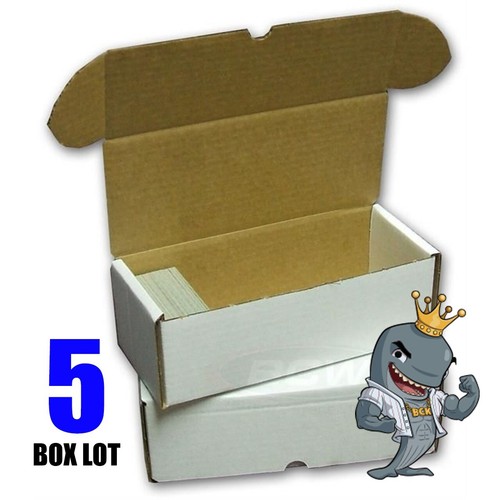 5x BCW 500-card Corrugated Storage Box (5ct Lot) - $3.09/box FREE SHIP ...