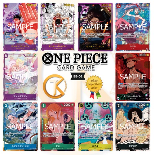 One Piece Anime 25Th Collection Eb-02 ALL PARALLEL Card List Eb02 Jap ...