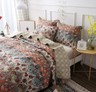 DaDa Bedding Country Cottage White Floral Freesia Elegant Coverlet ...