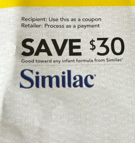 Similac Coupon Save $30 Expires 7/11/2025 | eBay
