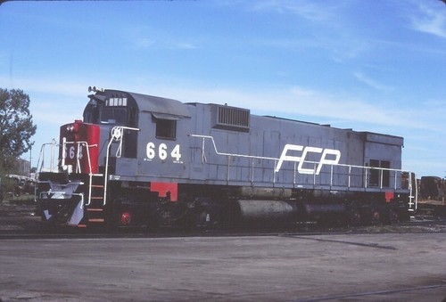 FCP 664 ALCO C636 HOLY CATFISH!! @ EMPALME, SON 1983 35MM SLIDE | eBay