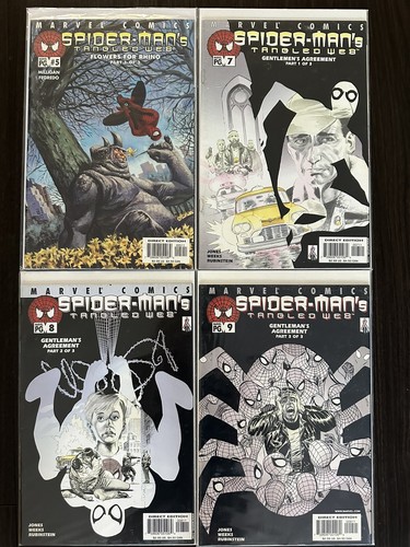 #2127 Spider-Man Tangled Web 5,7,8,9 Marvel Comics 2002 Cooke Mckeever ...