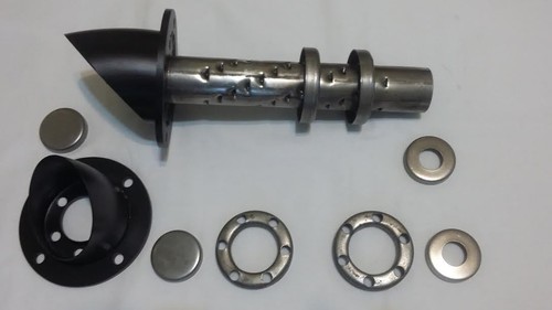 Speedway 3.5" Lakester Baffles Lake Header Mufflers Silencers With Turn ...