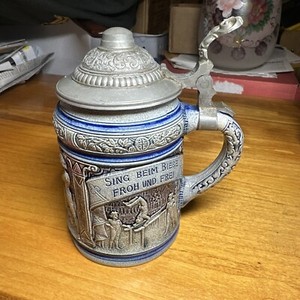 Musterschutz Stein In Collectible German Lidded Steins for sale | eBay