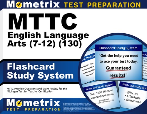 MTTC English Language Arts (7-12) (130) Flashcard Study System | eBay