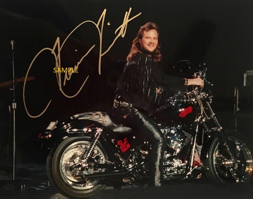 TRAVIS TRITT SIGNED AUTOGRAPHED 8X10 REPRINT PHOTO MAN CAVE CHRISTMAS ...