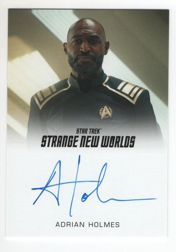 Star Trek Strange New Worlds season 1 Adrian Holmes autograph card | eBay