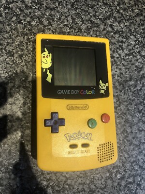Game boy color pikachu | eBay