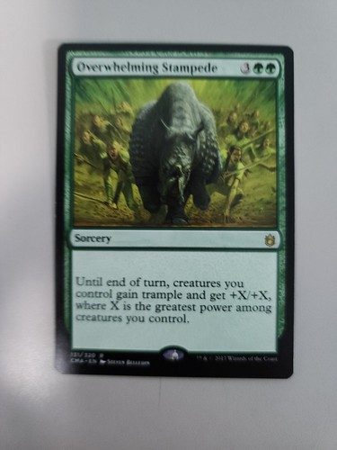 MTG Overwhelming Stampede Commander Anthology 131/320 Regular Rare for ...