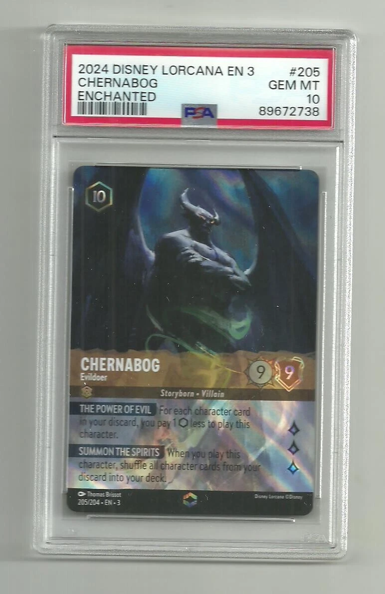 Chernabog - Evildoer 2024 Into the Inklands #205/204 Enchanted ...