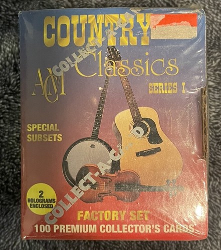Country Classics 100 Card Series 1 Sealed Factory Set Includes ...