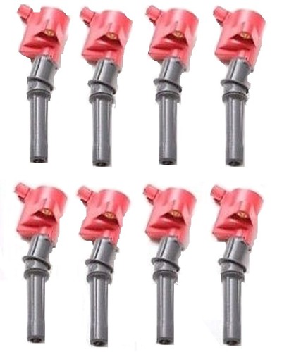 SET OF 8 HEAVY DUTY IGNITION COIL RED BS2002 FD503 60-1000 NEW | eBay