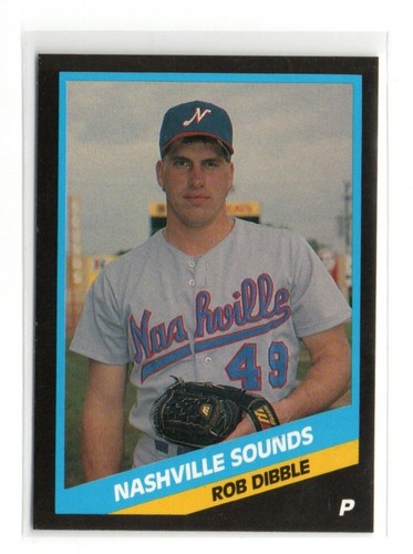 Rob Dibble 1988 CMC Nashville Sounds #4 Cincinnati Reds MINORS ROOKIE ...