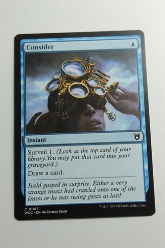 MTG Consider x1- -Wilds of Eldraine Commander-Near Mint | eBay