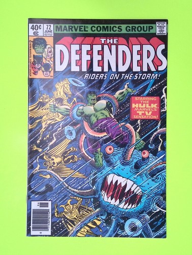 Defenders #72 Vol. 1 1979 Marvel Comics 1st App Mid Grade Comic Book ...