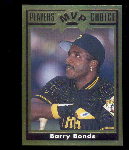 1992 Cartwright BARRY BONDS Pittsburgh Pirates Magazine Insert Card | eBay