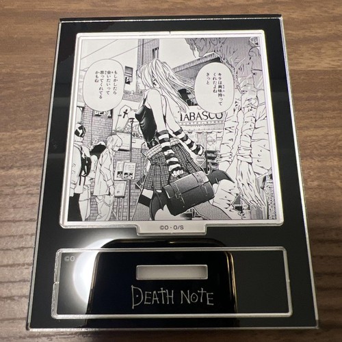 Death Note Misa Amane Acrylic Stand Panel with Black Frame Official ...