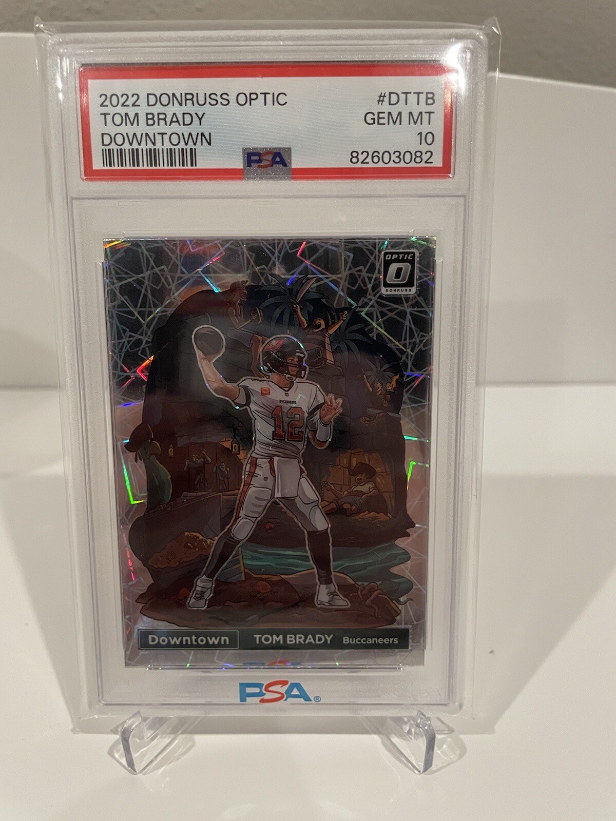 Tom Brady 2022 Optic #DT-TB Downtown Price Guide - Sports Card Investor