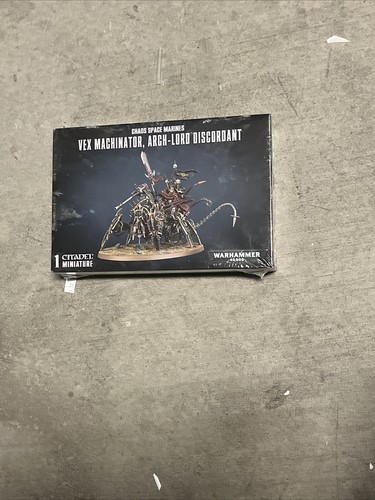 Lord Discordant on Helstalker / Vex Machinator Chaos Space Marines ...