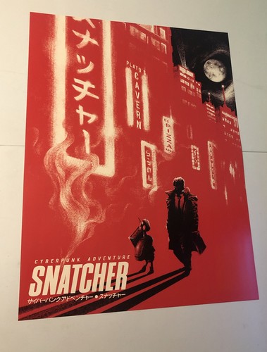 Snatcher Poster 18x24” Sega Cd Kojima arcade wall Print | eBay