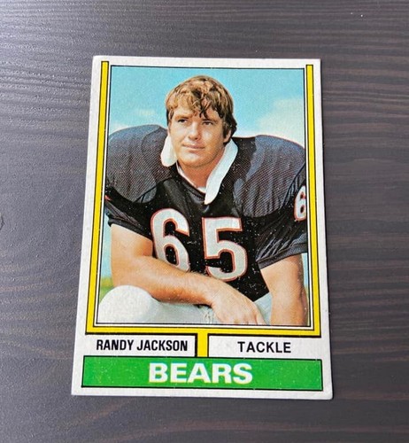 1974 Topps - #44 Randy Jackson Bears NFL Football Card | eBay