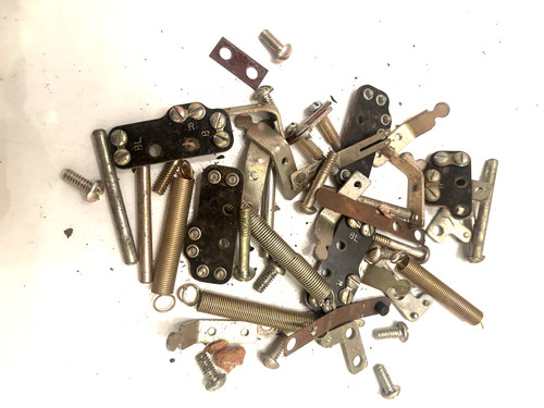 VTG ANTIQUE TELEPHONE PARTS - MIXED LOT - PHONE - WESTERN ELECTRIC ...