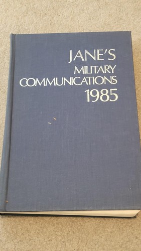 JANE'S MILITARY COMMUNICATIONS, 1985 (Hardcover) | eBay