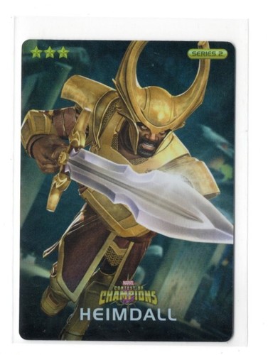 MCOC Marvel Contest of Champions Arcade Heimdall Series 2 FOIL CARD #31 ...