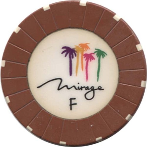 Mirage Hotel Casino Las Vegas Roulette Chip Brown | eBay