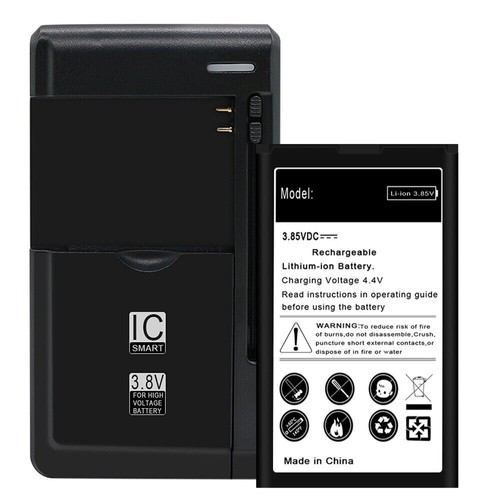 3620mAh Extended Slim Battery Travel Charger for AT&T ZTE Velocity 2 ...