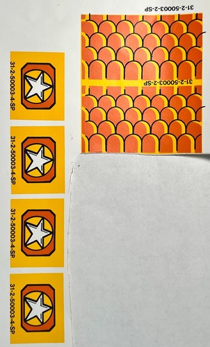 Williams Funhouse Pinball Machine Ramp Switch Cover Decal Set Free Ship ...