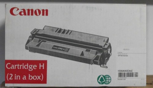 Original Canon Cartridge H black für GP160 Series 1500A002AA 2-er Box ...