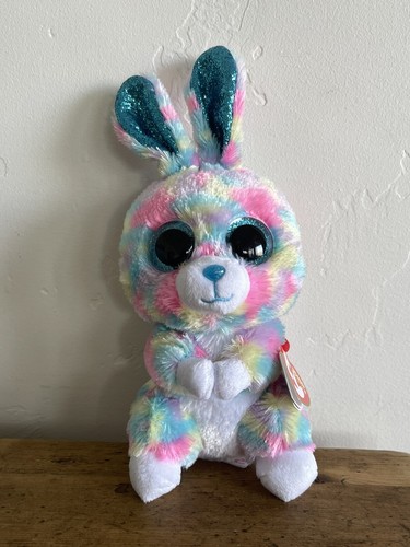 Ty Beanie Boos - HOPS the Easter Bunny Rabbit (6 inch) Plush Toy 2023 ...