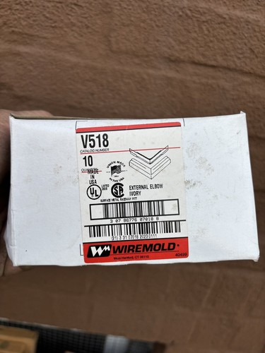 Wiremold External Elbow - V518 (quantity: 10) | eBay