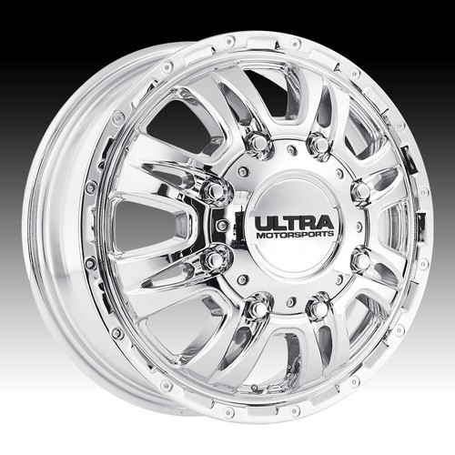 Ultra 049 Predator Dually Chrome 17x6.5 8x6.5 129mm (049-7681FC ...