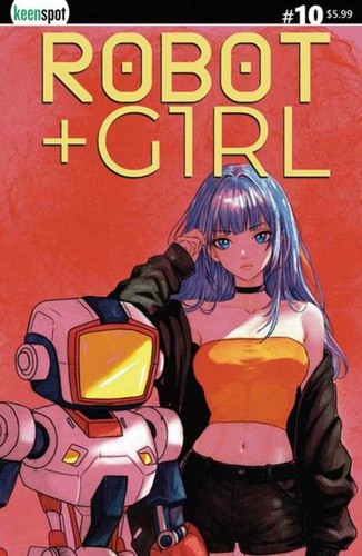 Robot + Girl #10 Cover B Courtney Costello Variant | eBay