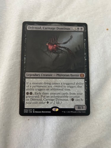 DRIVNOD CARNAGE DOMINUS 1x Rare Magic Phyrexia All Will Be One MTG NM ...