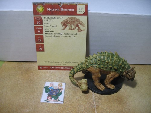 =Dungeons and Dragons DESERT OF DESOLATION Macetail Behemoth 6/60 with ...