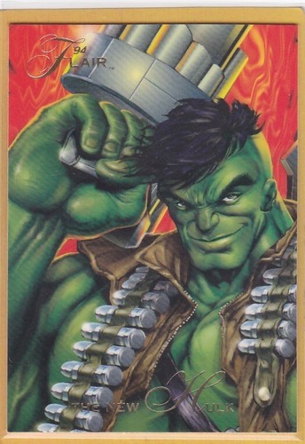 1994 FLEER FLAIR MARVEL THE NEW HULK #77 NMMT *A207 | eBay