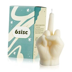 Middle Finger Scented Candle Danish Pastel Room Decor Aesthetic Pine ...