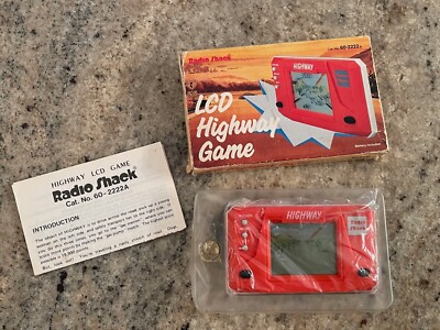 Highway Radio Shack (unknown) Retro Handheld Games