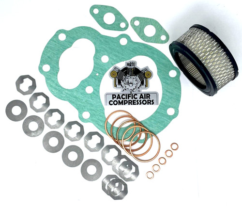 DEVILBISS / DEVAIR MODEL 247 HEAD & VALVES OVERHAUL KIT AIR COMPRESSOR ...
