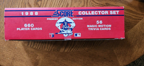1988 Score Baseball Complete Factory Set | eBay