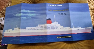 Union Castle Ocean Liner for sale | eBay