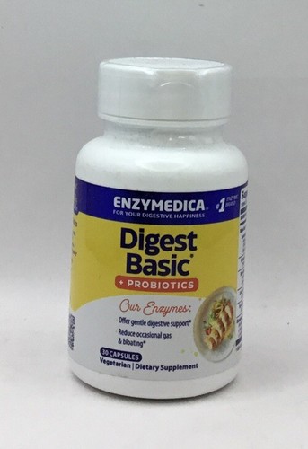 Enzymedica Digest Basic + Probiotics 30 Capsules Exp 1/26 | eBay