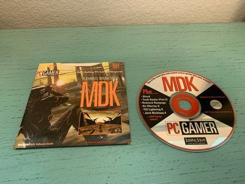 PC Gamer Vintage Demo CD 3.2 May 1997 - Demos of MDK, Tomb Raider part ...