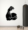 Wall Stickers Vinyl DecaI Gym Sports Bodybuilding Fitness Decor Mural ...