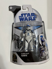Star Wars 6" Black Series Clone Pilot Hawk (Clone Wars)
